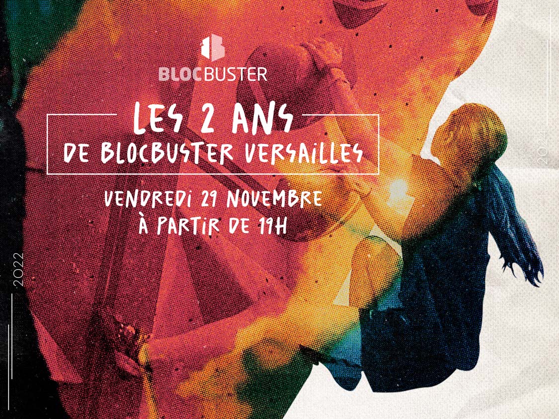 Blocbuster Versailles a 2 ans 🧡